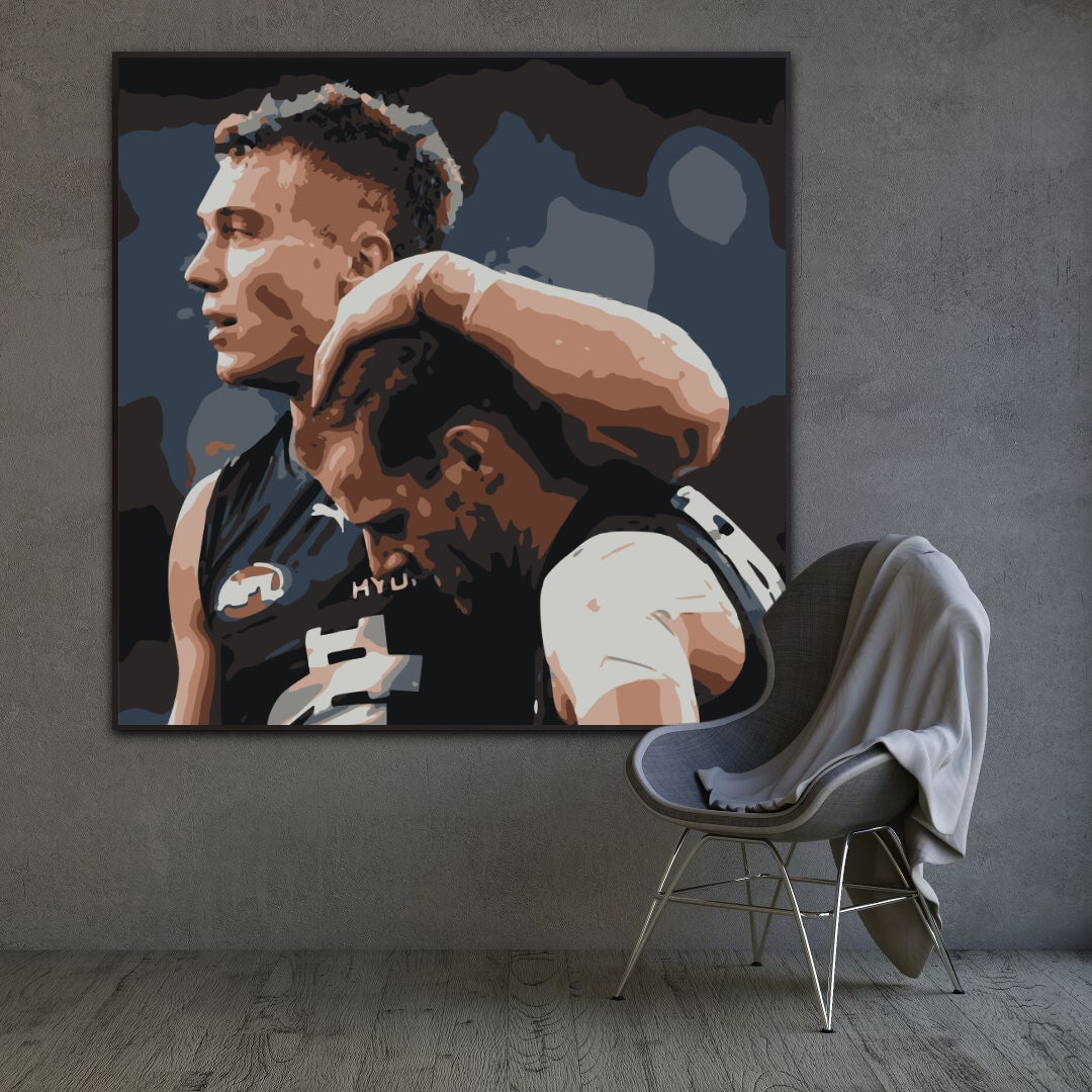 Custom AFL Portraits | Unique Artwork for AFL Fans – LeahJustyceArtGallery